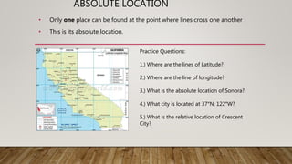Latitude and Longitude | PPTX