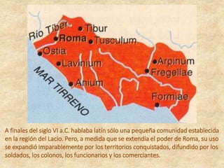 Historia del latín | PPTX