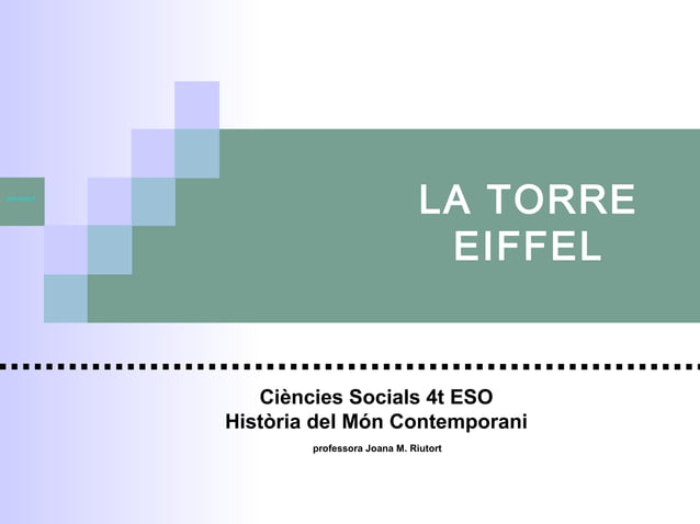 La torre eiffel | PPT