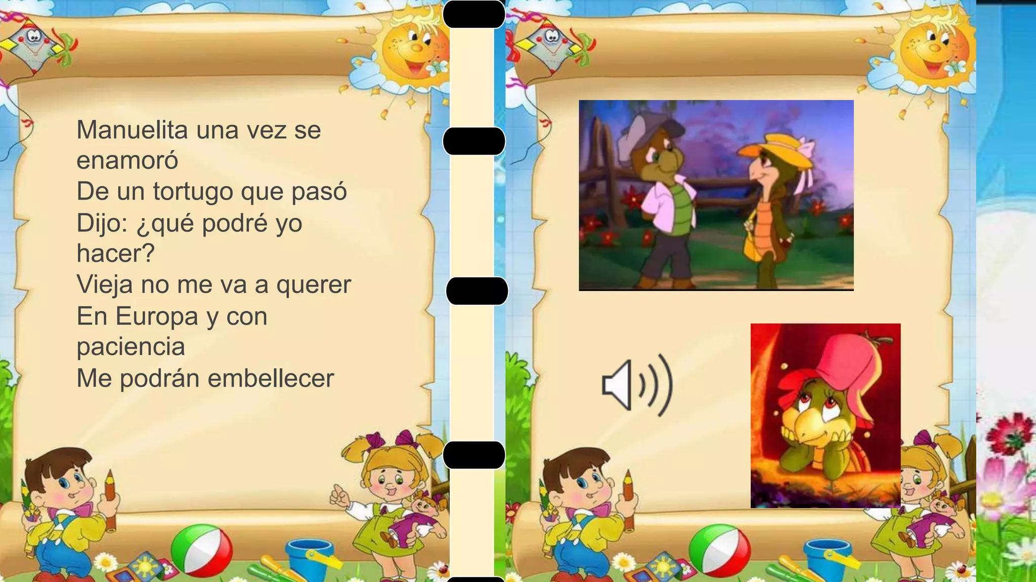 La Tortuga Manuelita. Nivel inicial..pptx