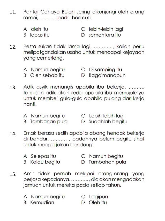 pemahaman bahasa melayu tahun 4 | PPTX