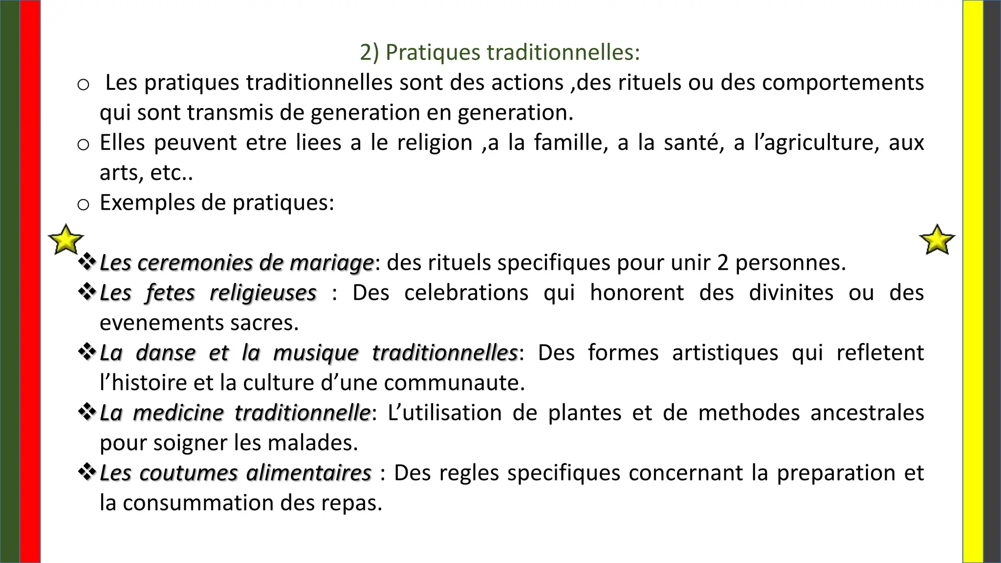 la tradition.pptx tres bonne powerpoint , | PPTX