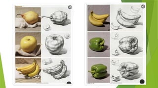 LA TRAMA EN EL DIBUJO ARTÍSTICO. TIPOS DE TRAMA.pptx