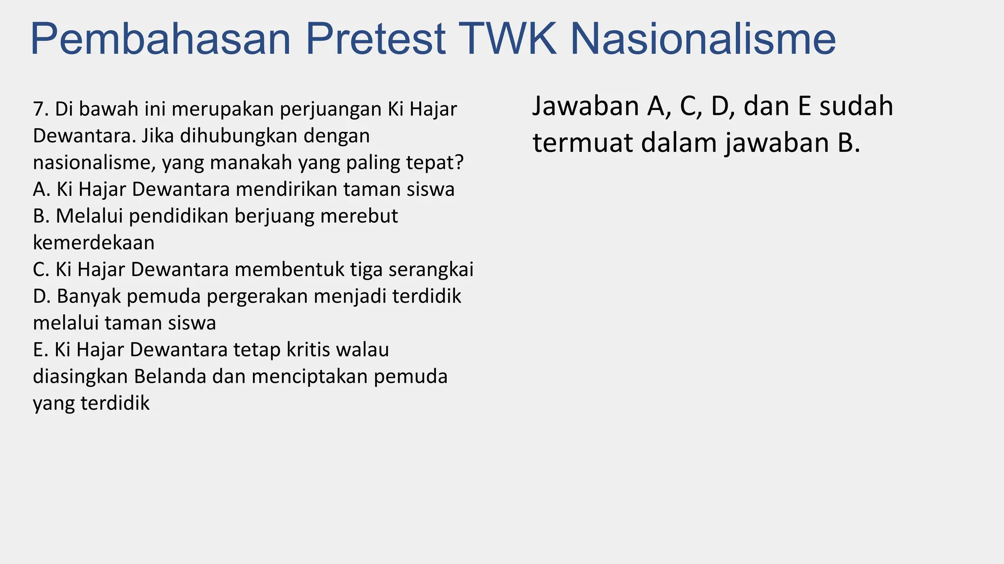 Latsol TWK Nasionalisme untuk masuk CPNS | PPT