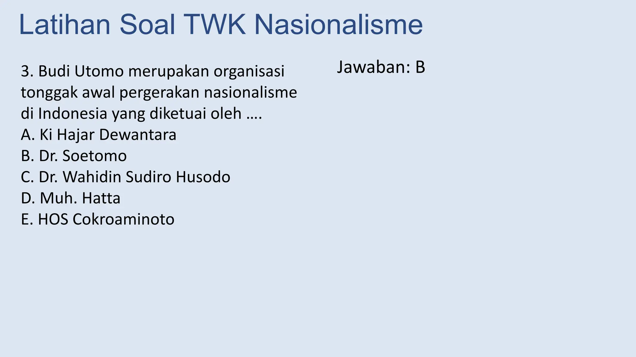 Latsol TWK Nasionalisme untuk masuk CPNS | PPT
