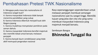 Latsol TWK Nasionalisme untuk masuk CPNS | PPT