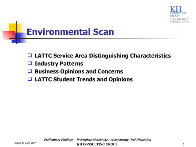 Lattc SWOT | PPT