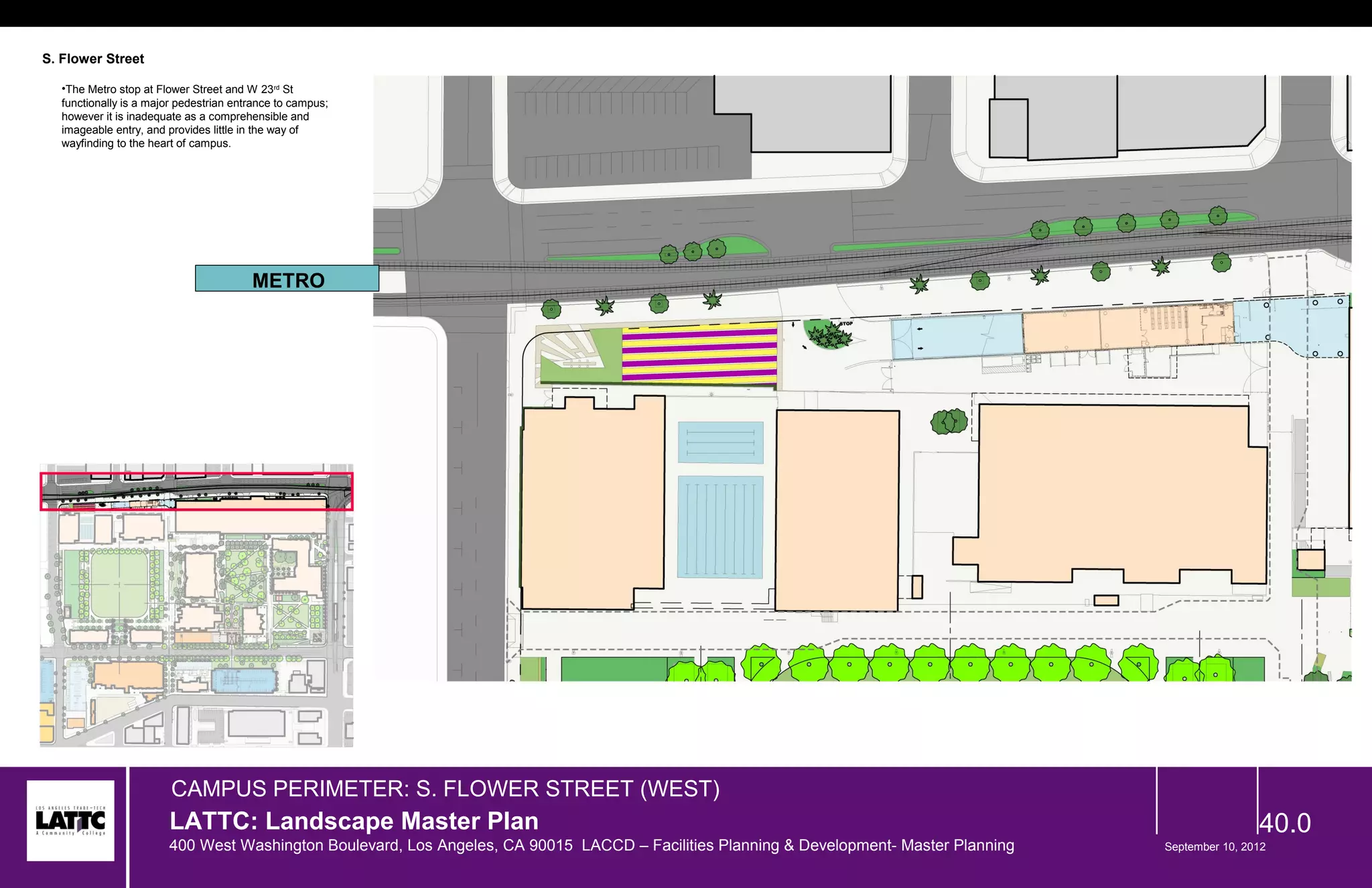 LATTC Landscape Master Plan Summary oct 2012 | PPT | Civil Engineering ...