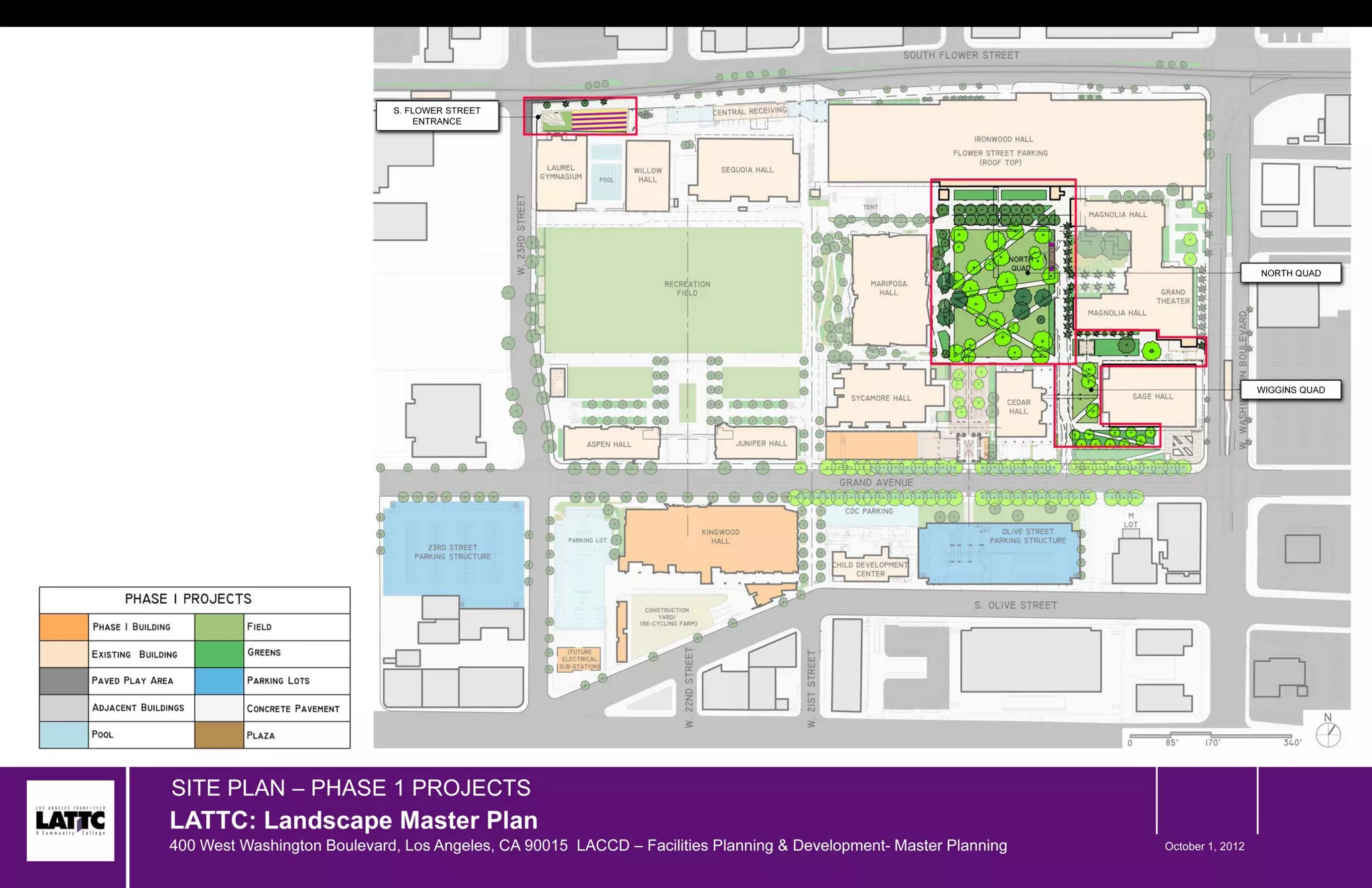 LATTC Landscape Master Plan Summary oct 2012 | PPT | Civil Engineering ...