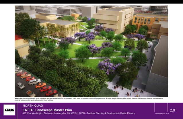 LATTC Landscape Master Plan Summary oct 2012 | PPT