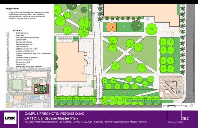 LATTC Landscape Master Plan Summary oct 2012 | PPT