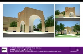 LATTC Landscape Master Plan Summary oct 2012 | PPT