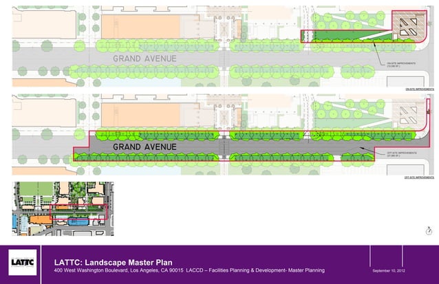 LATTC Landscape Master Plan Summary oct 2012 | PPT