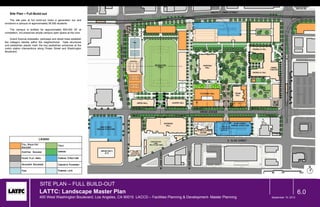 LATTC Landscape Master Plan Summary oct 2012 | PPT