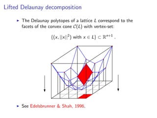 Lattice coverings | PPT