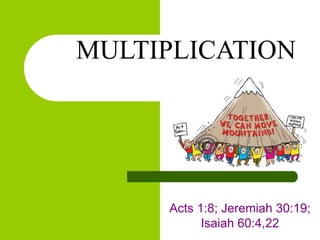 Multiplication of Disciples | PPT