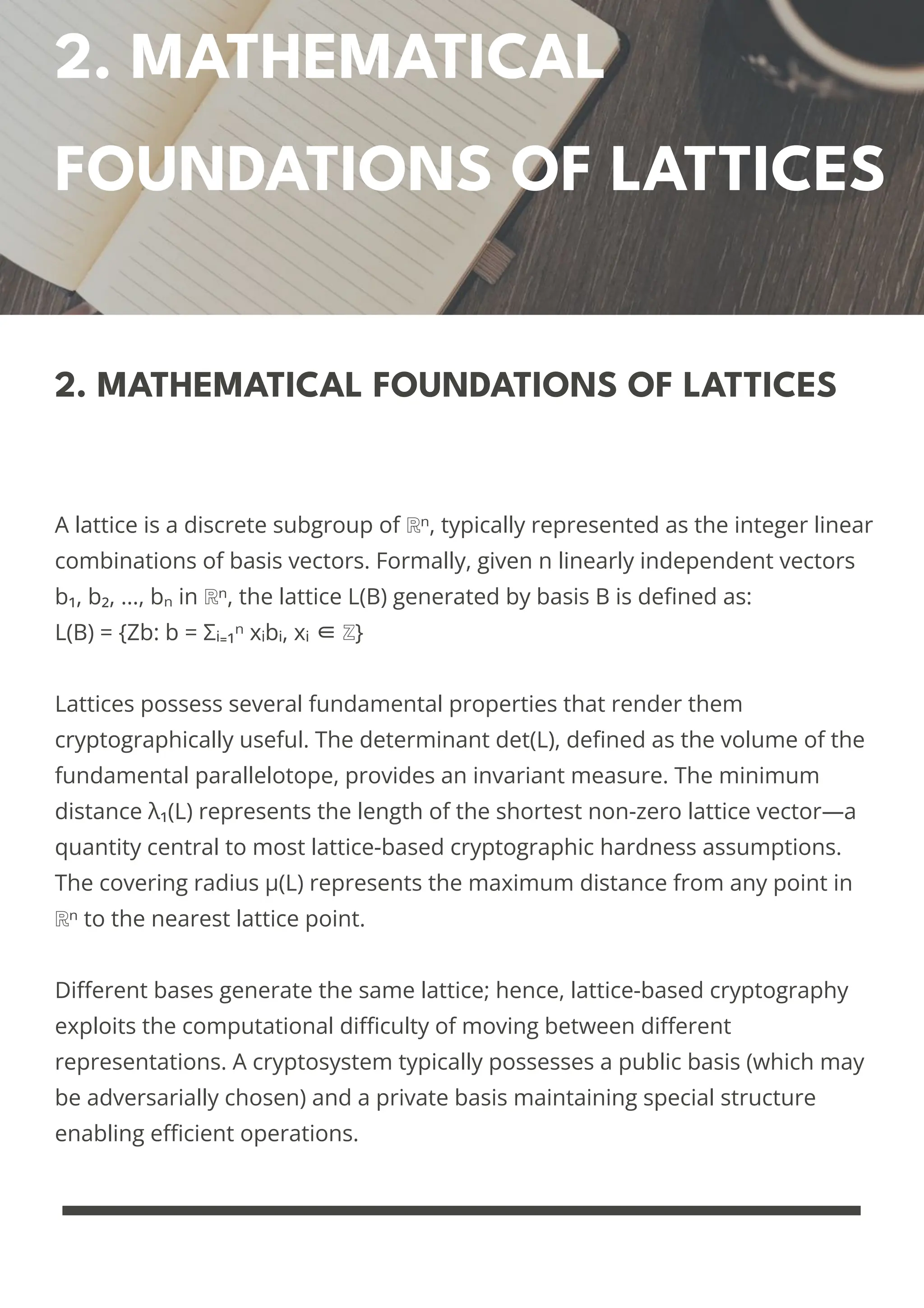 Lattice-Based Cryptography is no longer academic | PDF