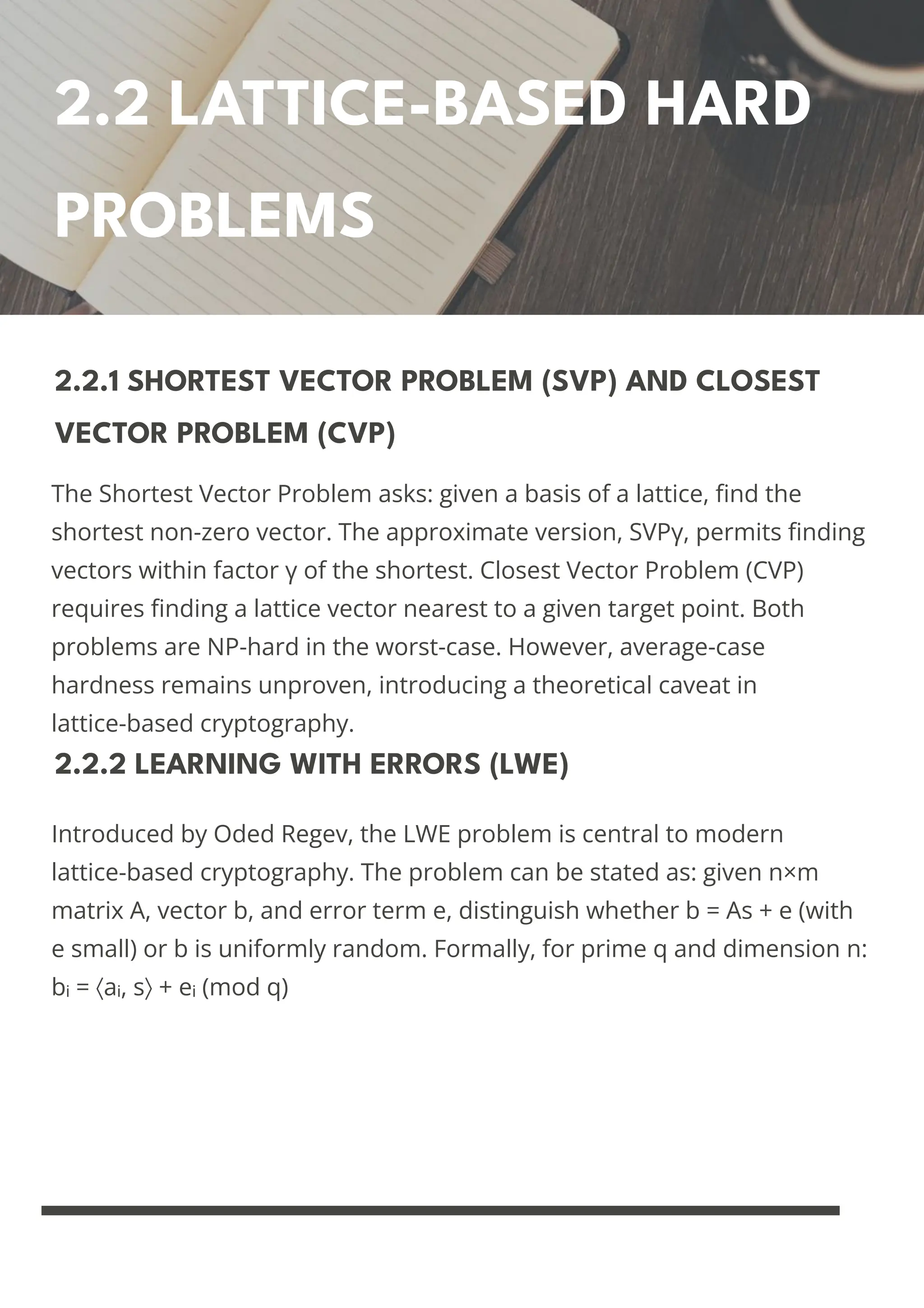 Lattice-Based Cryptography is no longer academic | PDF