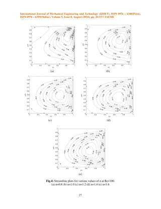 LATTICE BOLTZMANN SIMULATION OF NON-NEWTONIAN FLUID FLOW IN A LID DRIVEN CAVITY | PDF