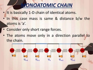 Lattice dynamics | PPTX