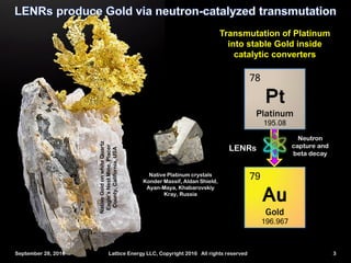 Transmutation Of Gold