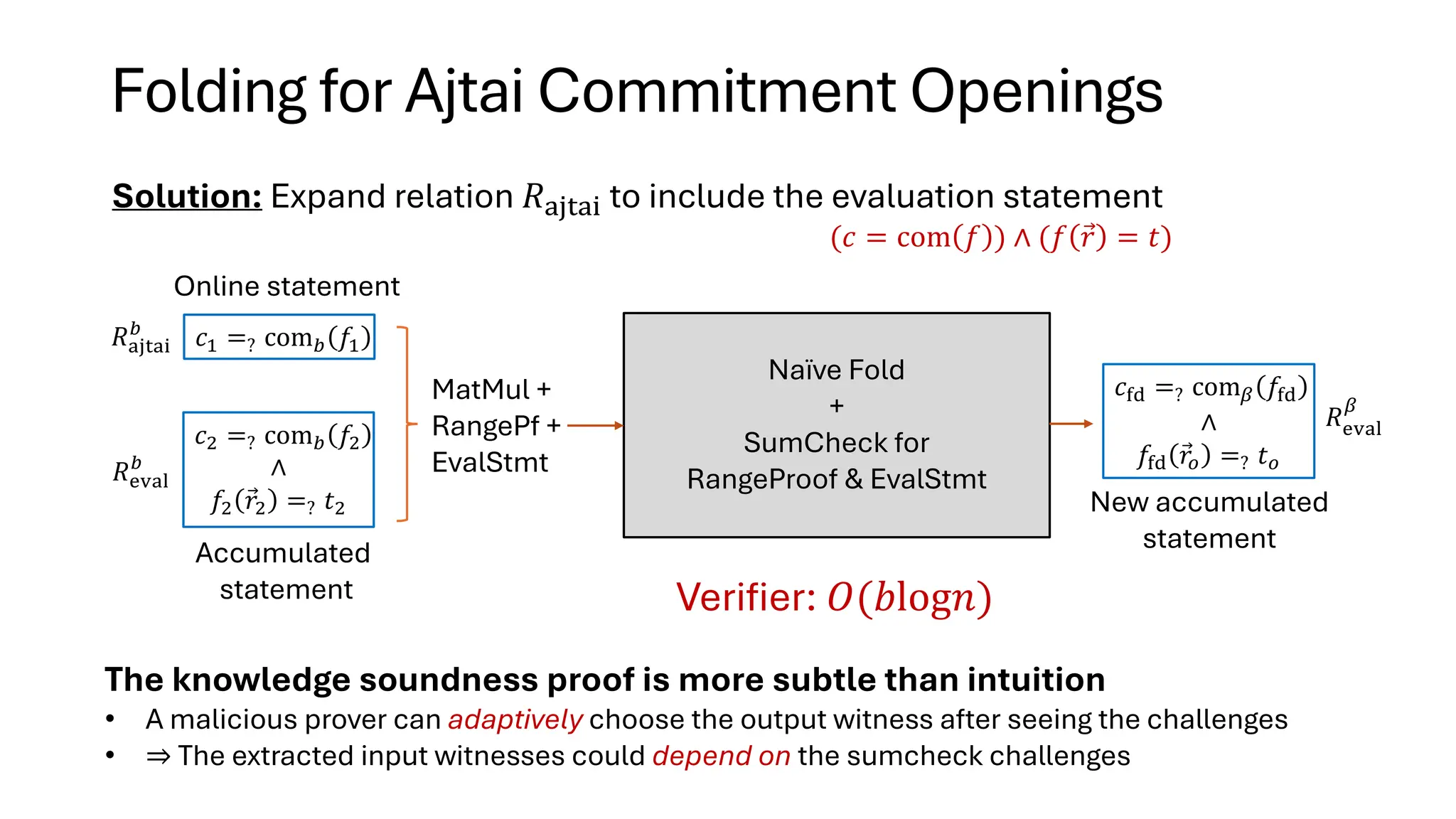 zkStudyClub - LatticeFold: A Lattice-based Folding Scheme and its Applications to Succinct Proof ...