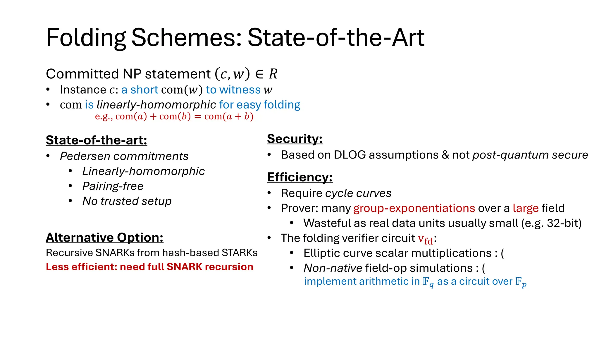zkStudyClub - LatticeFold: A Lattice-based Folding Scheme and its ...