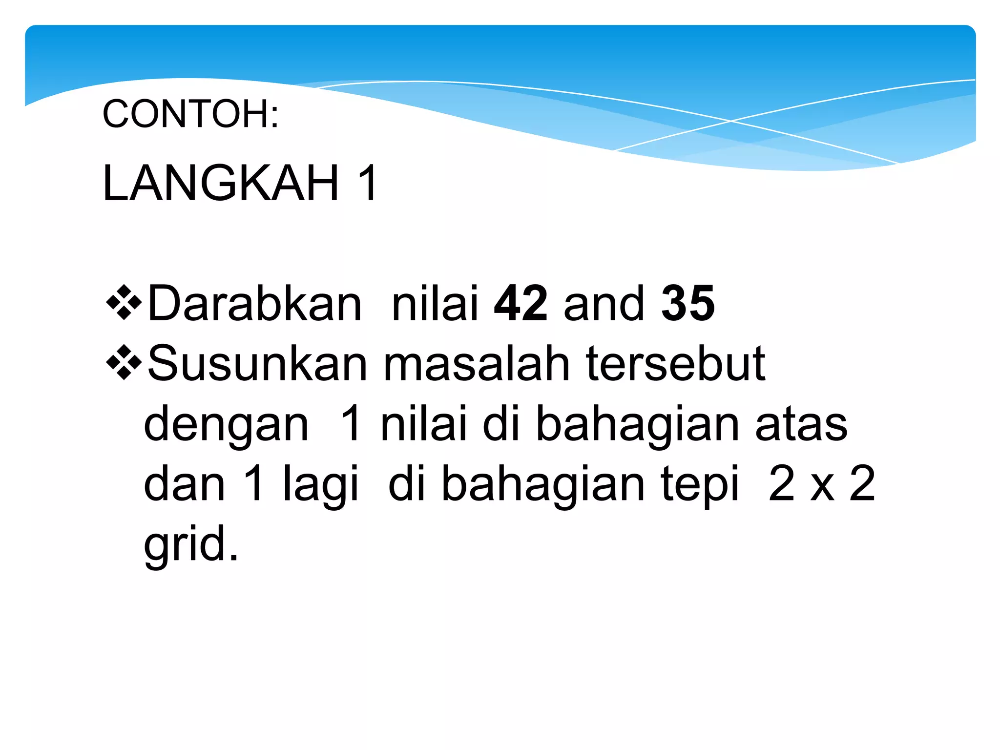 Lattice method MTE3101 | PPTX