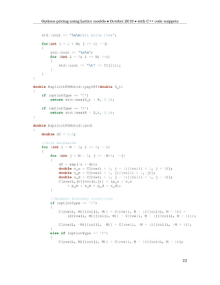 Options pricing using Lattice models | PDF | Stocks and Bonds ...