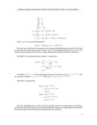 Options pricing using Lattice models | PDF | Stocks and Bonds | Personal Investing