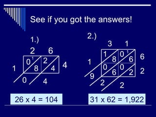 Lattice Mult. V2 | PPT