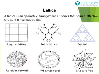 Lattice Network | Computer Science | PPTX