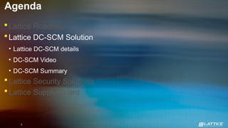 Lattice roadmap and DC-SCM for HPC at OCP.pptx