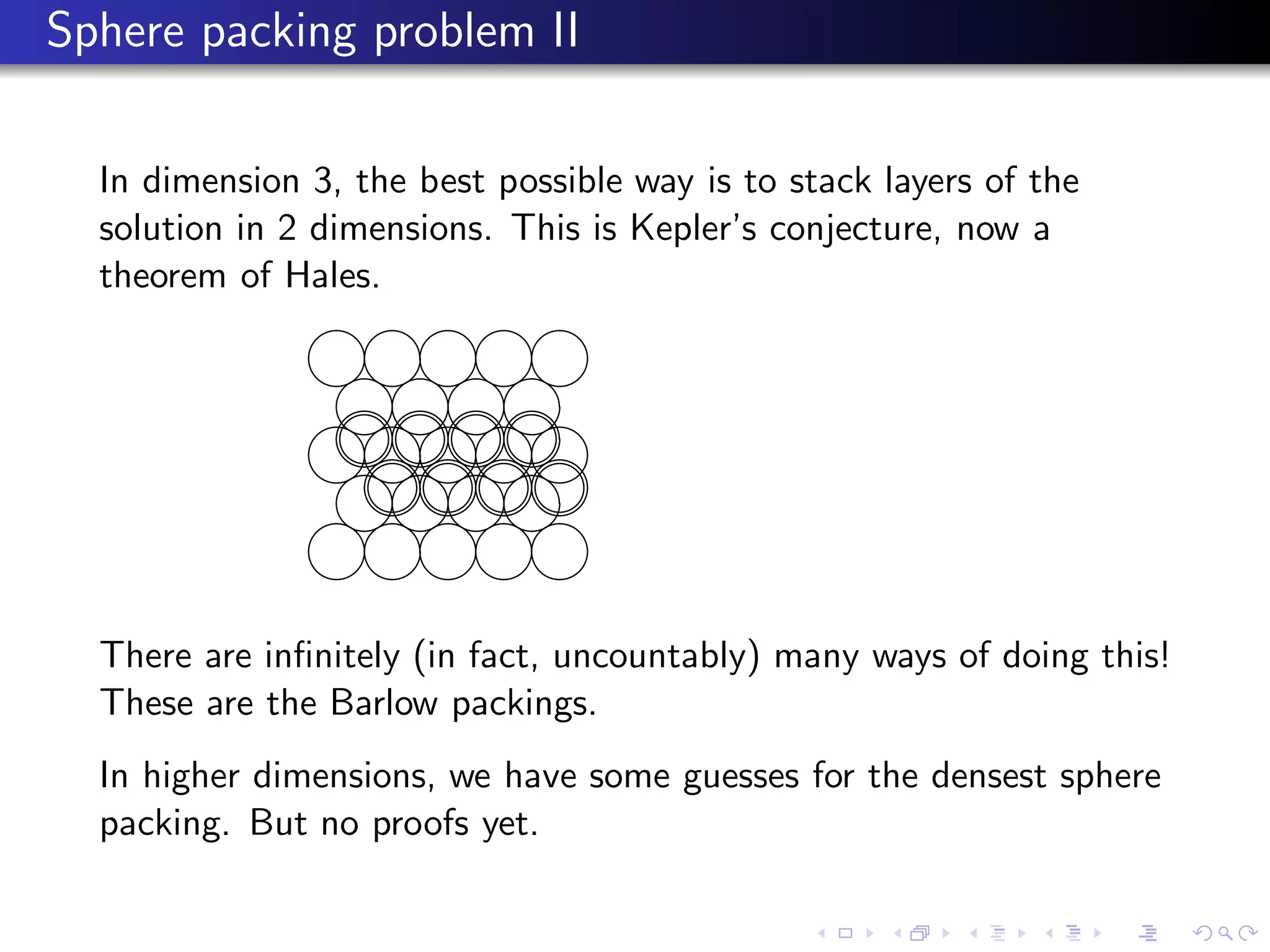 Lattices, sphere packings, spherical codes | PDF | Physics | Science