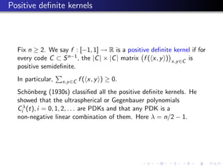 Lattices, sphere packings, spherical codes | PDF