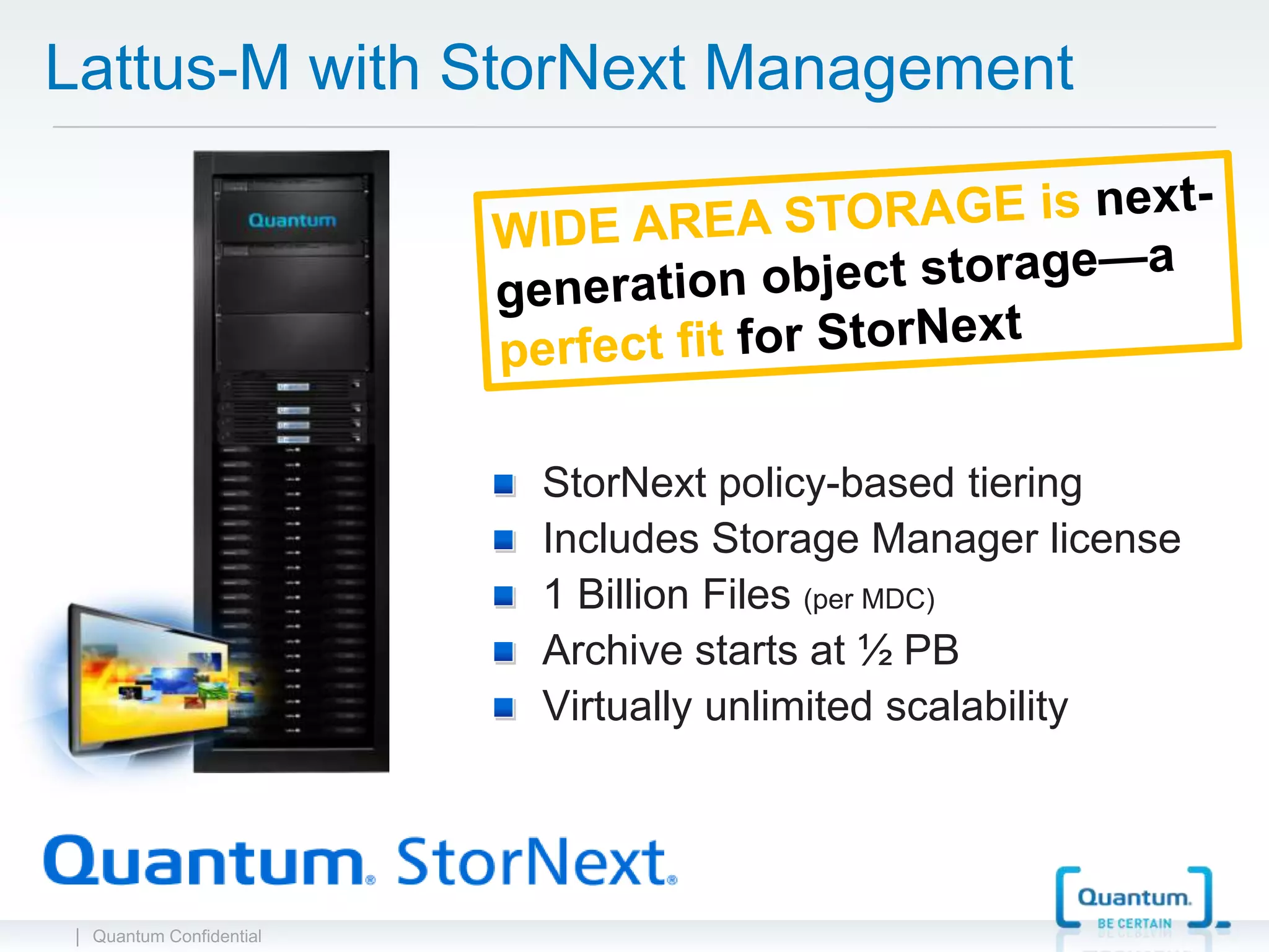 Introducing Lattus Object Storage | PPTX | Data Storage and Warehousing | Computing