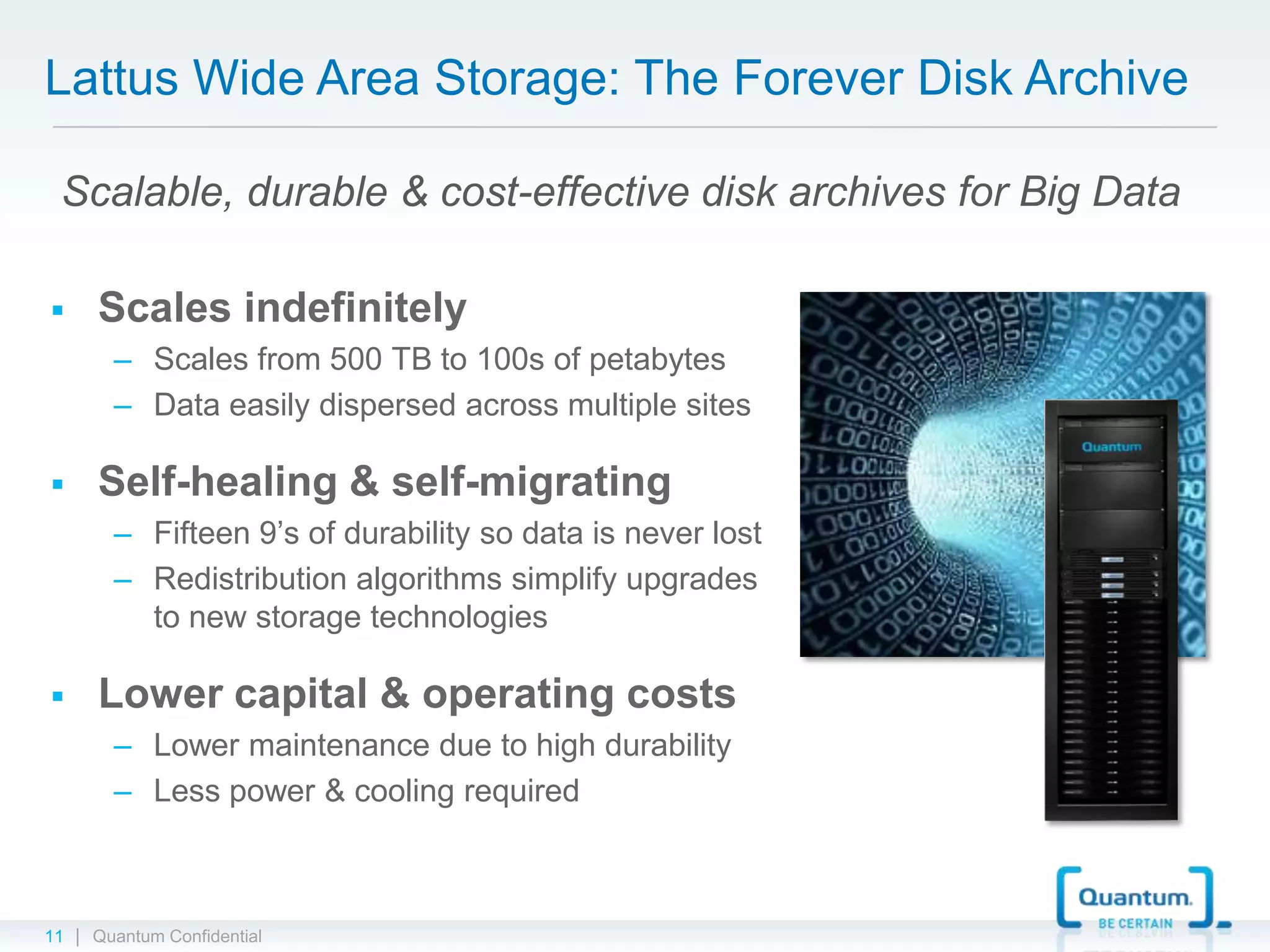 Introducing Lattus Object Storage | PPTX | Data Storage and Warehousing ...