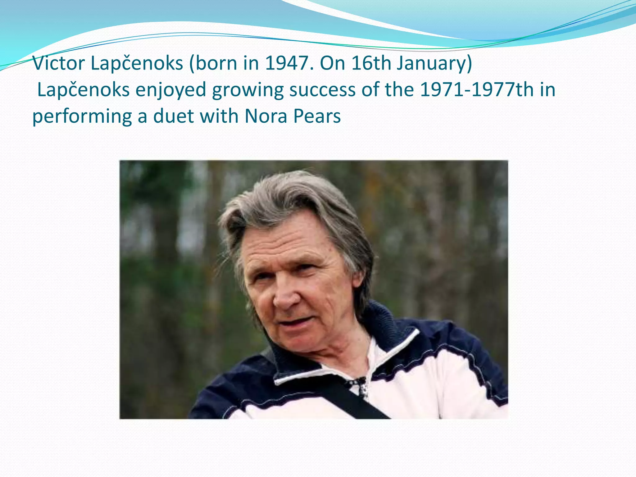 Latvian celebrities who are born in riga | PPTX