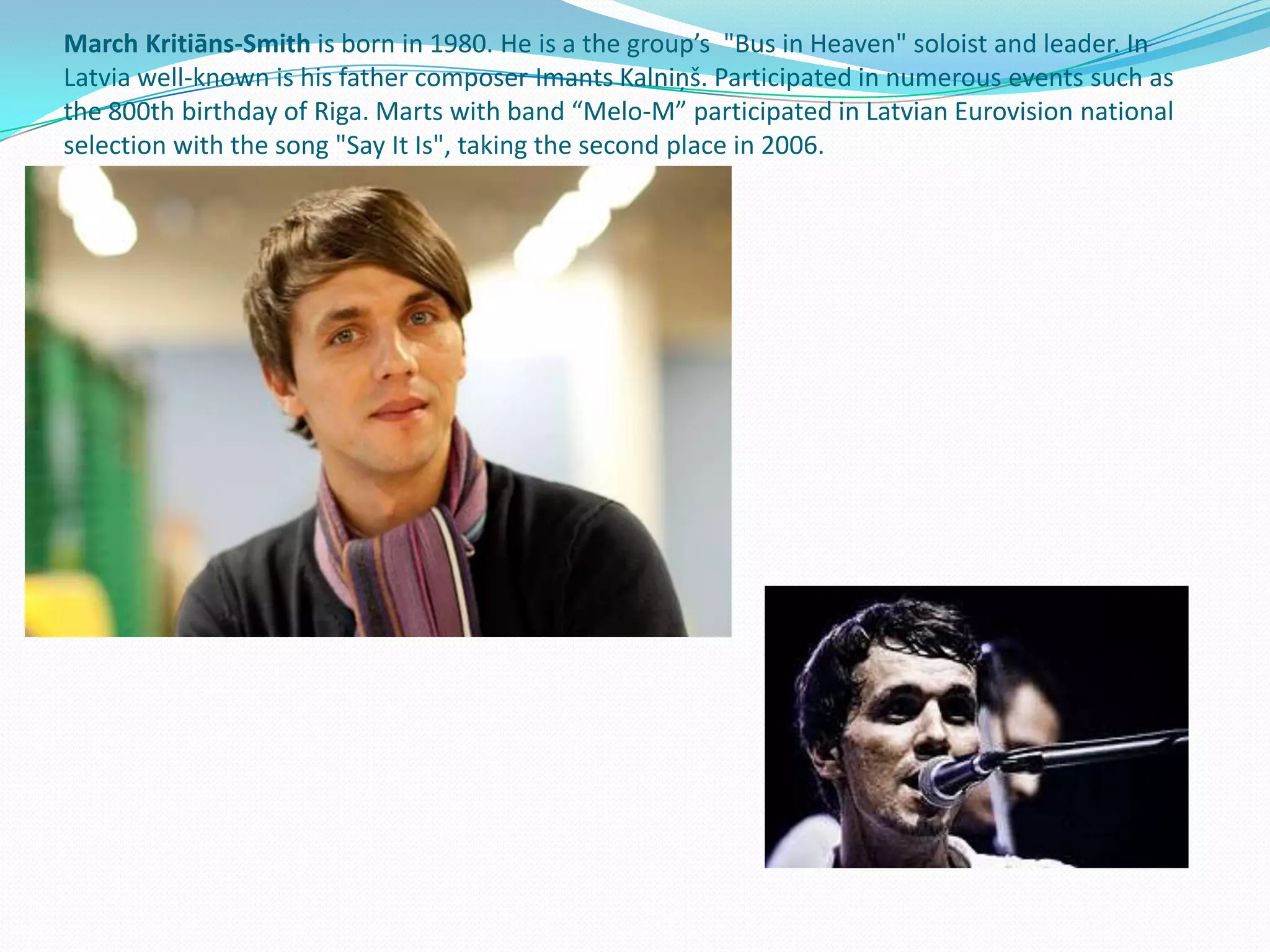 Latvian celebrities who are born in riga | PPTX