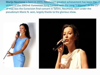 Latvian celebrities who are born in riga | PPT