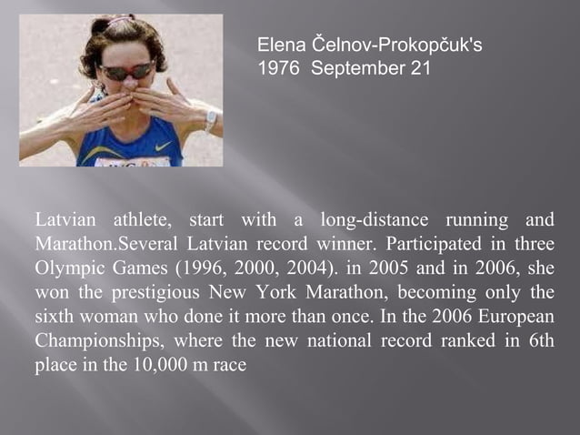 Latvian famous athletes | PPT