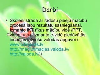 Latviesu valoda Tulova | PPT