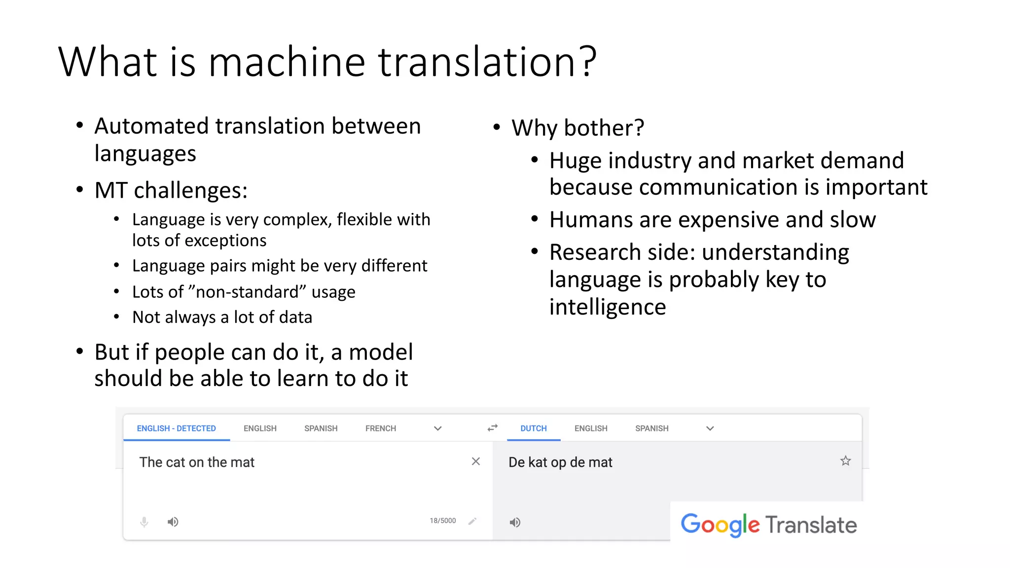 Building a Neural Machine Translation System From Scratch | PDF