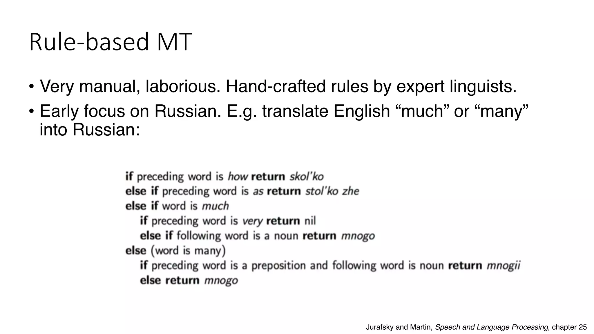 Building a Neural Machine Translation System From Scratch | PDF