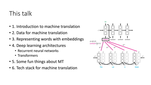 Building a Neural Machine Translation System From Scratch | PDF