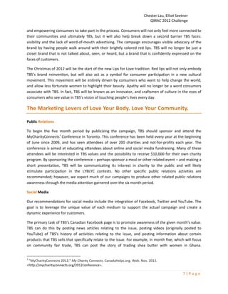 The Body Shop Marketing Campaign | PDF