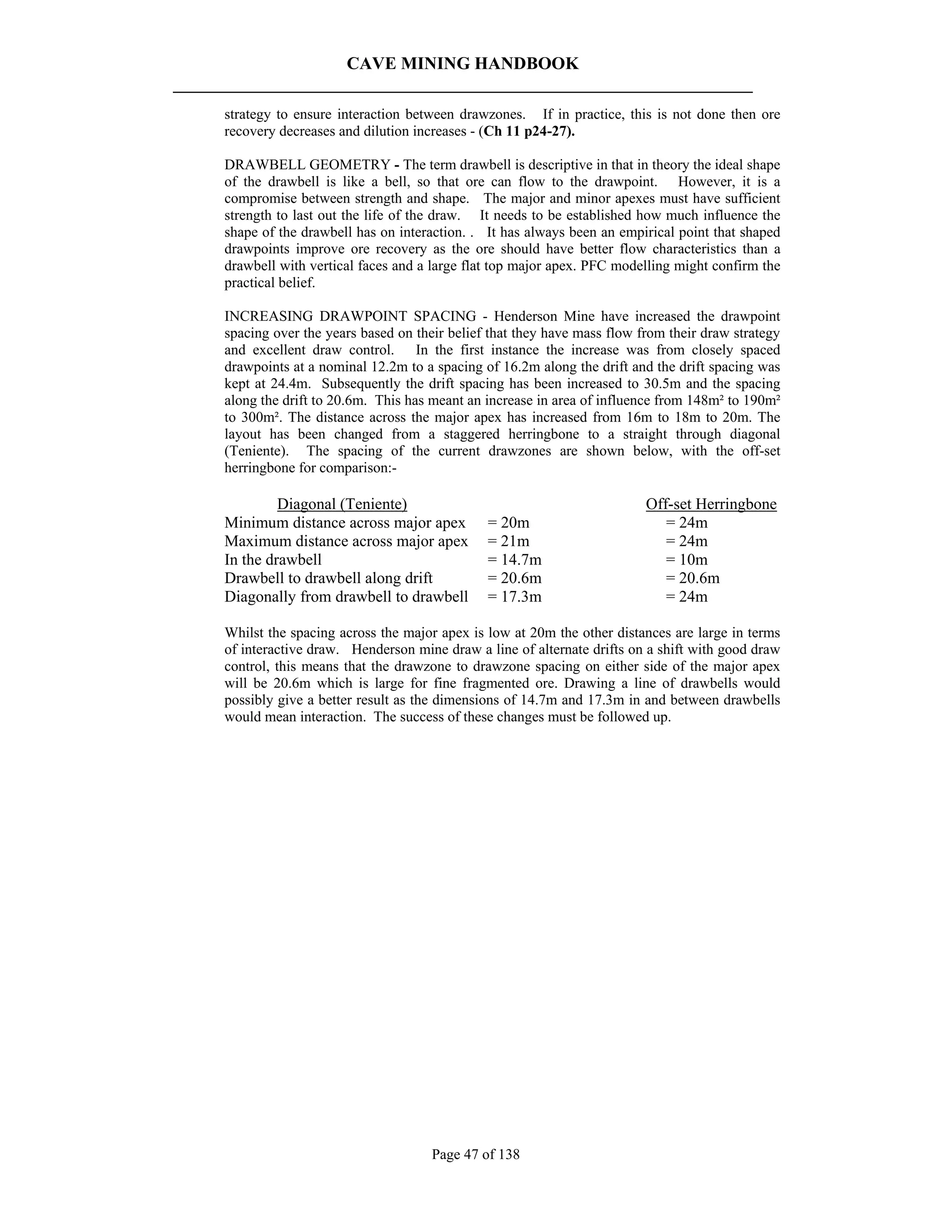 Laubsher cave mining handbook de beers version | PDF