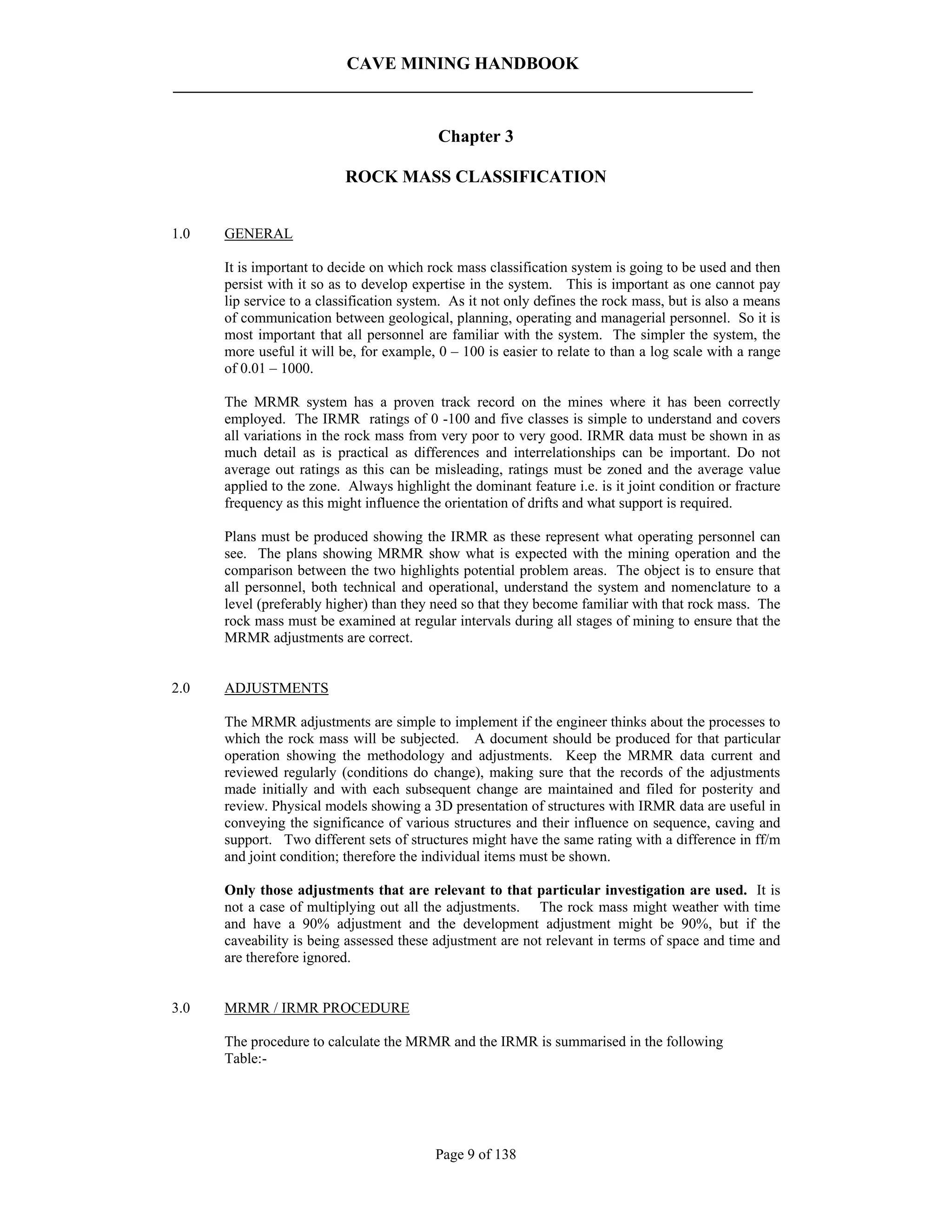 Laubsher cave mining handbook de beers version | PDF