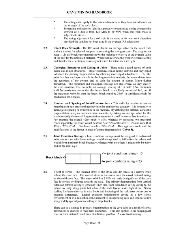 Laubsher cave mining handbook de beers version | PDF