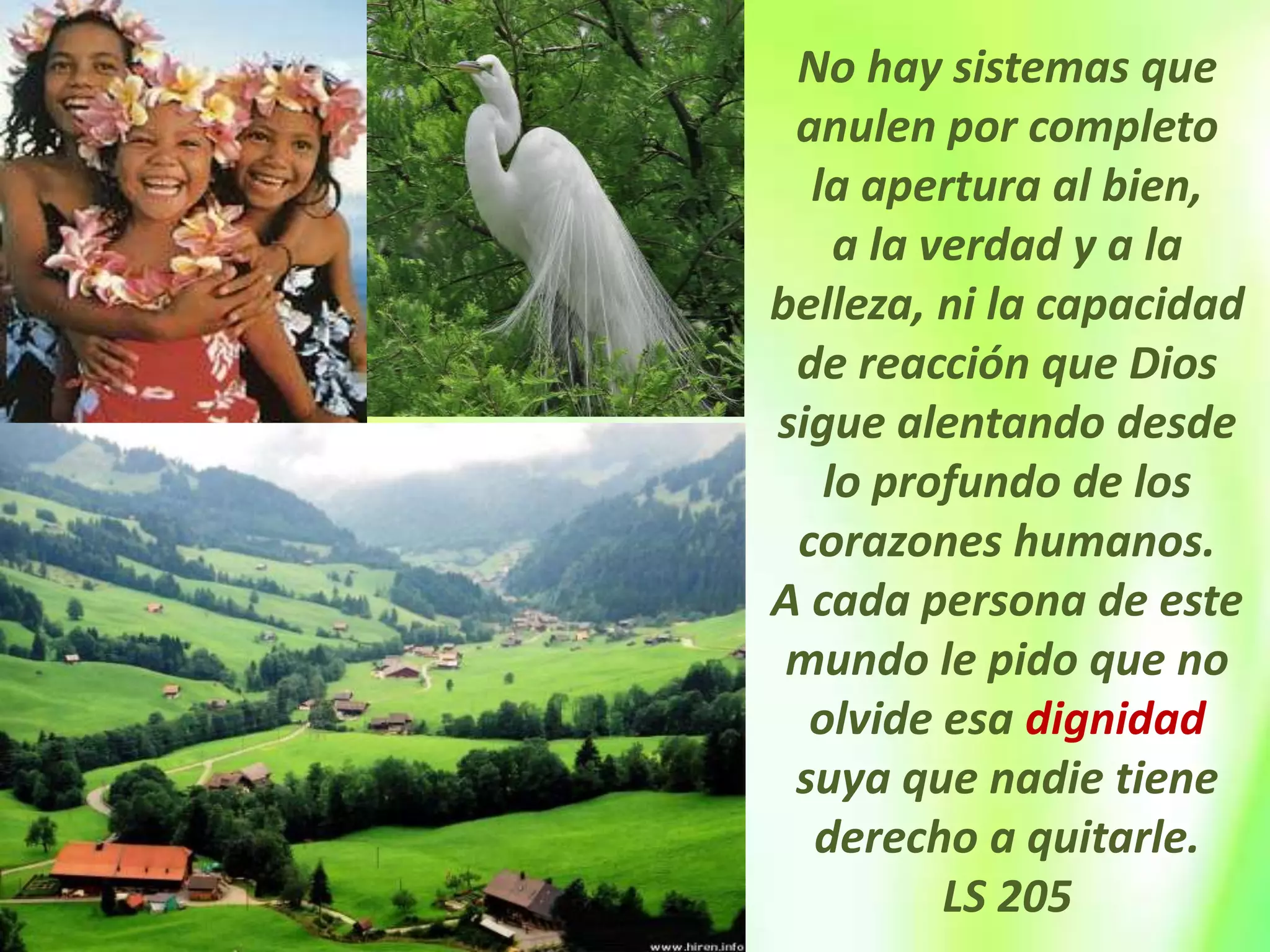 Laudato si 6 educacion y espiritualidad ecologica | PPTX